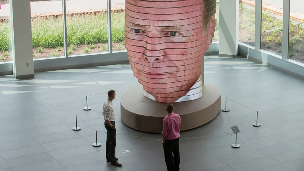 world's biggest human head