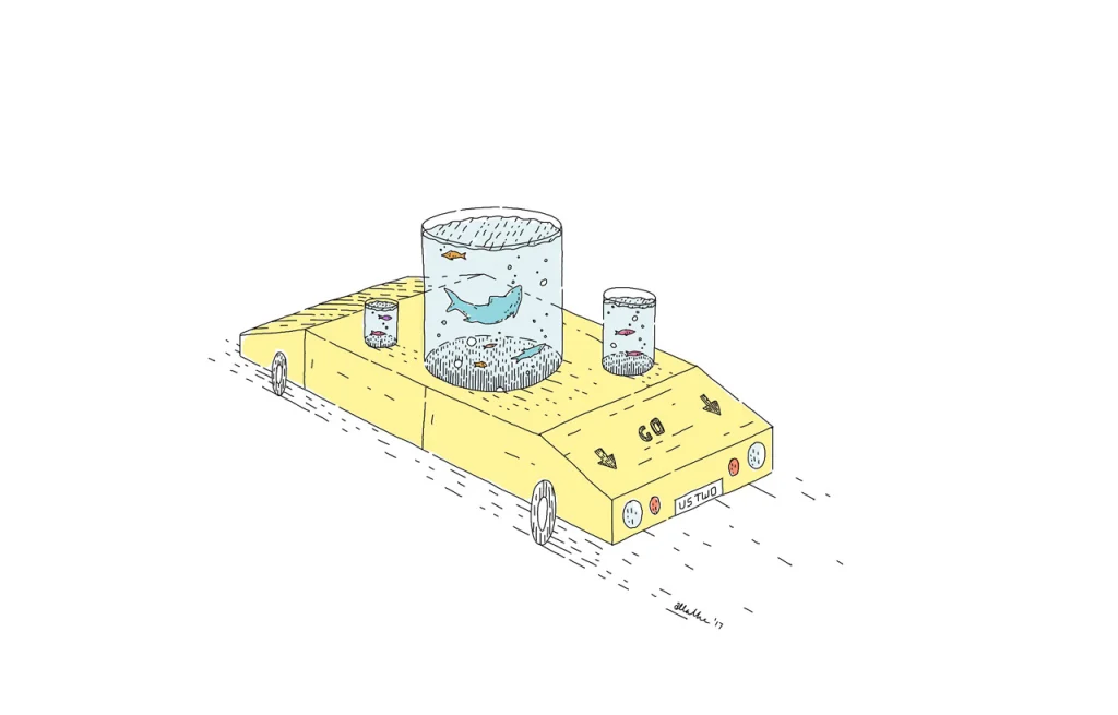 20 Artists Draw Their Perfect Self-Driving Car - Fast Company