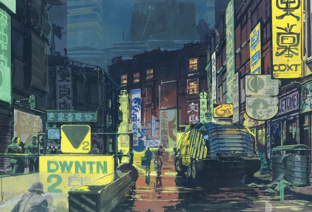 blade runner cityscape 1982