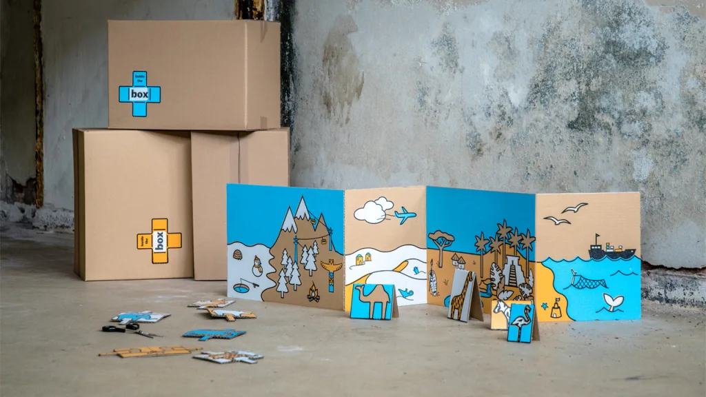These Boxes For Refugee Supplies Double As Kids' Toys - Fast Company