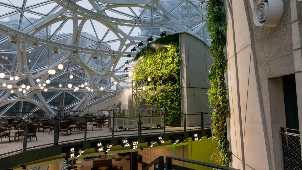 A First Look At The Spheres, Amazon's Wild New Corporate Biodome - Fast ...
