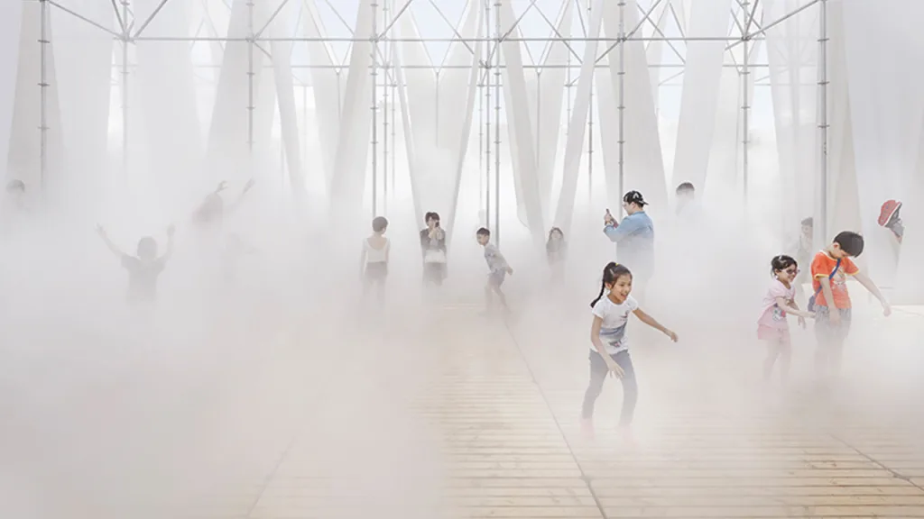 Step Inside A Building Made Of Mist - Fast Company