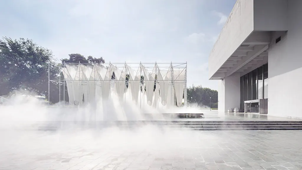 Step Inside A Building Made Of Mist - Fast Company