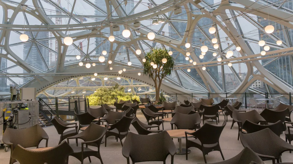 A First Look At The Spheres, Amazon's Wild New Corporate Biodome - Fast ...