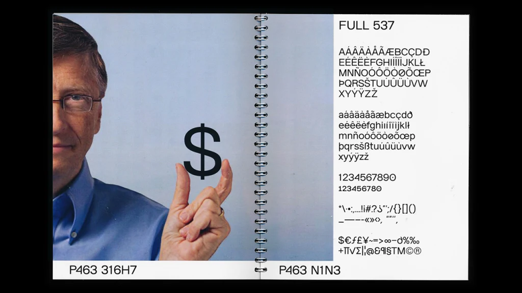 This Font Was Inspired By Teenage Hacker Bill Gates - Fast Company