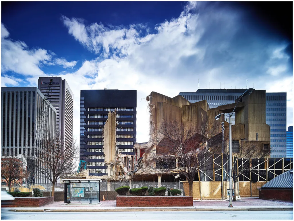 The Strange Beauty Of Brutalist Architecture, Mid-Demolition - Fast Company