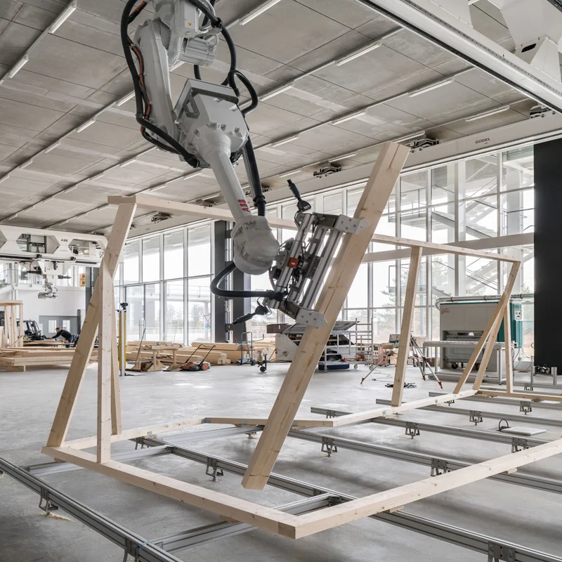 Robots Enable Wood Structures Previously Too Complex To Build - Fast ...