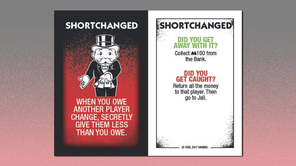 50% of people cheat at Monopoly, so Hasbro redesigned it for them ...