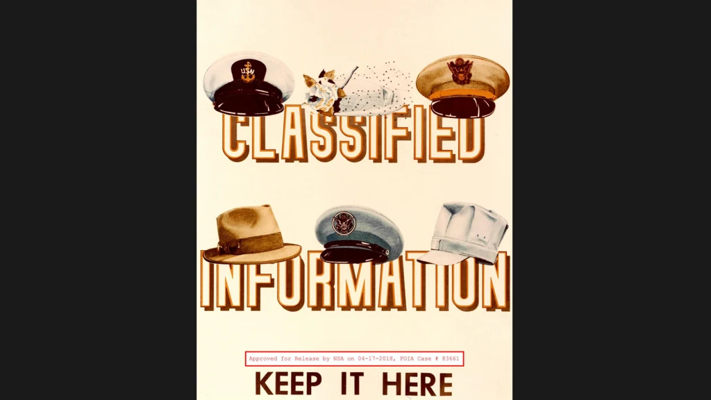 The NSA's newly declassified propaganda posters are wild - Fast Company