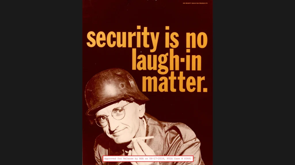 The NSA's newly declassified propaganda posters are wild - Fast Company