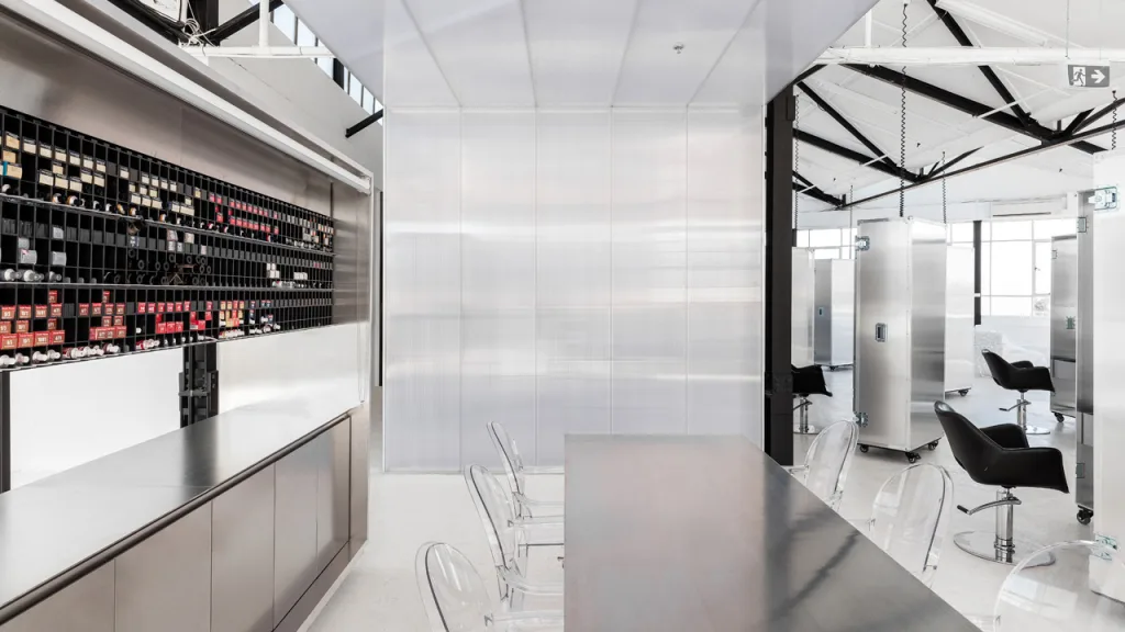 Inside a wildly futuristic, gender-neutral hair salon - Fast Company