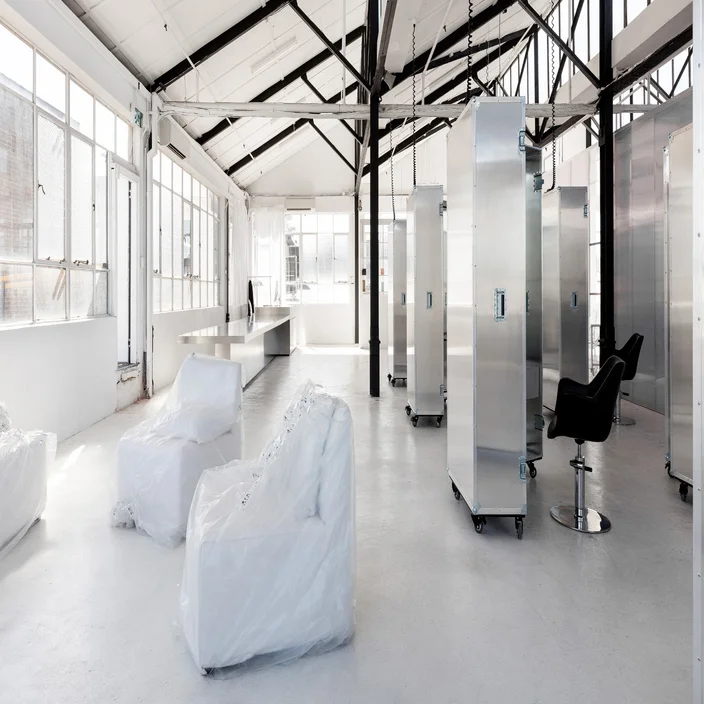 Inside a wildly futuristic, gender-neutral hair salon - Fast Company