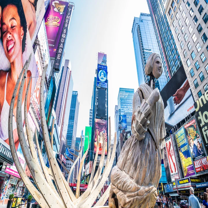 What Times Square would look like underwater - Fast Company