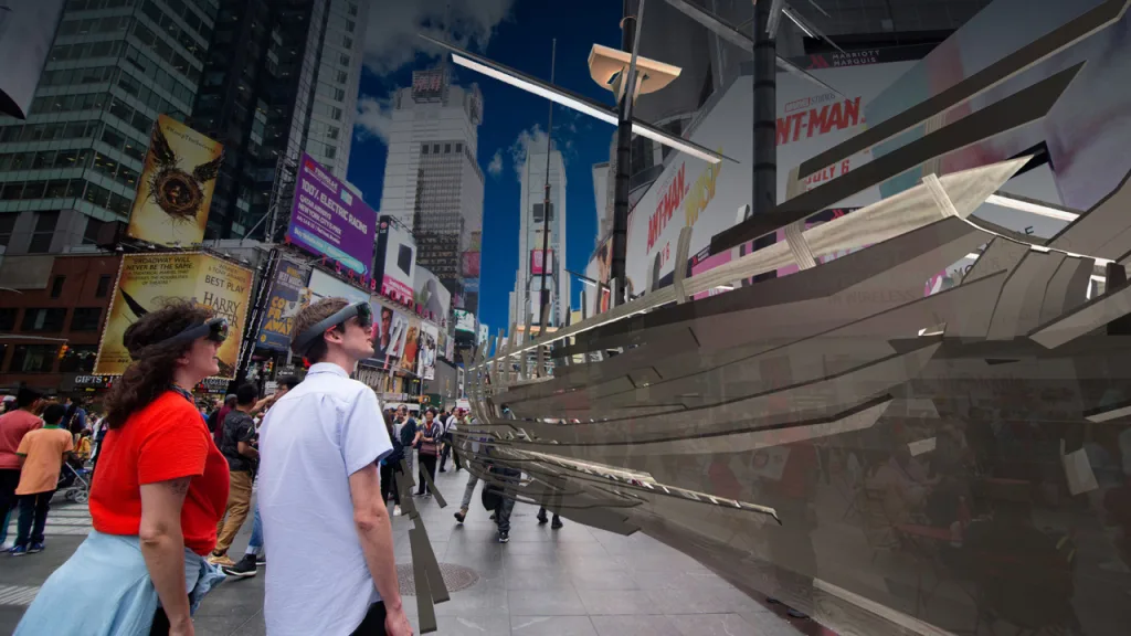 What Times Square would look like underwater - Fast Company