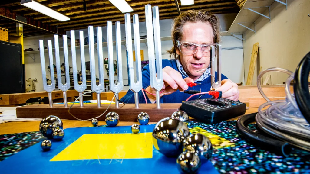 These bizarre instruments play a symphony that only aliens can hear ...