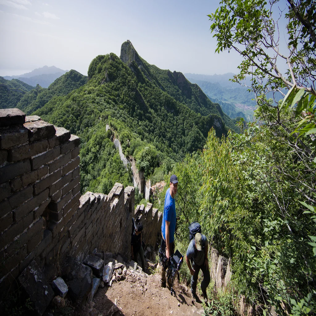 How Intel used drones and AI to help fix part of the Great Wall of ...