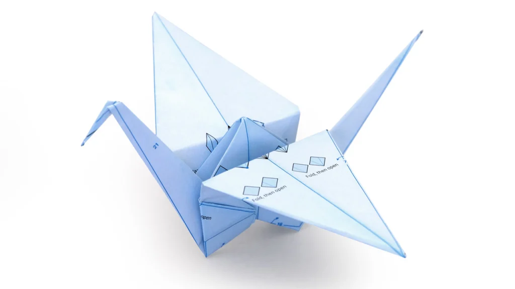 This clever gift wrap is printed with origami instructions - Fast Company