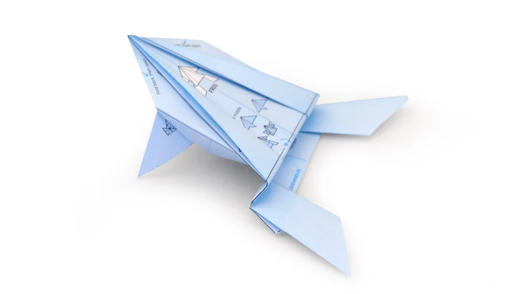 This clever gift wrap is printed with origami instructions - Fast Company