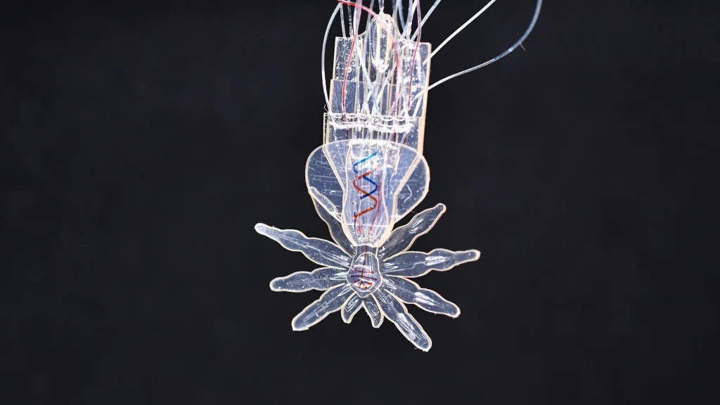 Someday this tiny spider bot could perform surgery inside your body ...