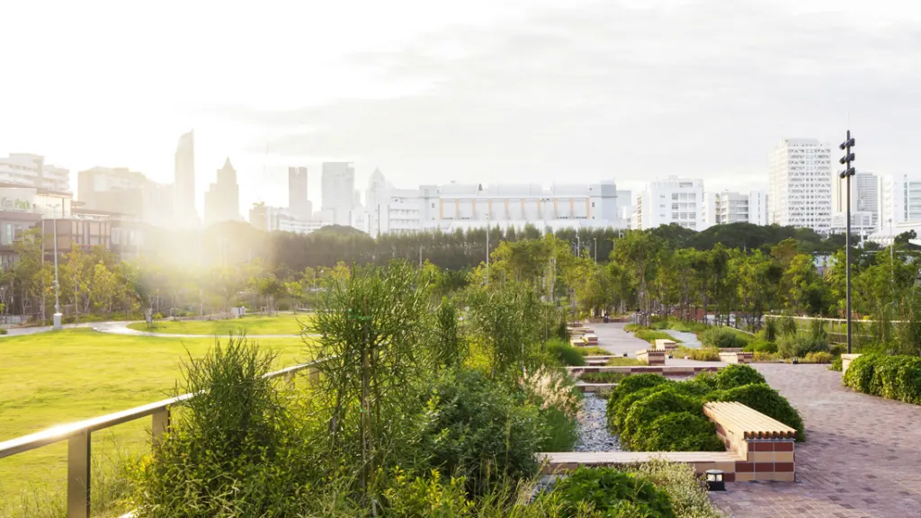 This new park is designed for a future of flooded cities - Fast Company