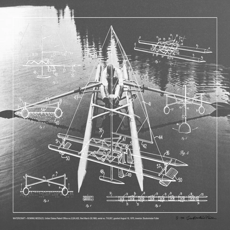 Buckminster Fuller made his own fan art posters - Fast Company
