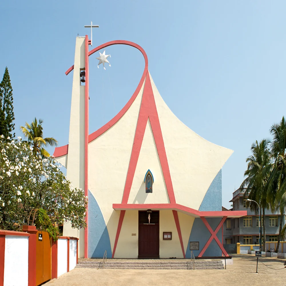 Why Kerala, India, has the world's wildest church architecture - Fast ...