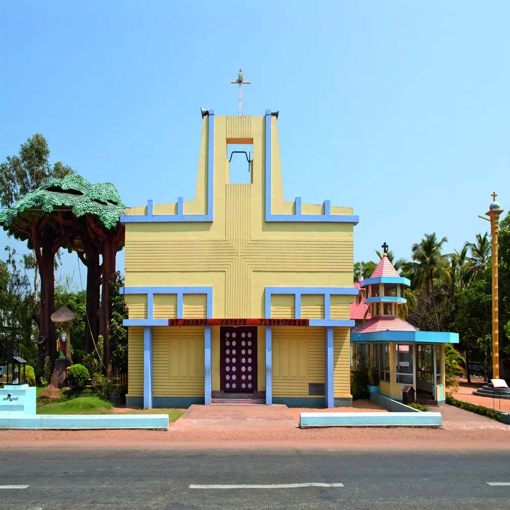 Why Kerala, India, has the world's wildest church architecture - Fast ...