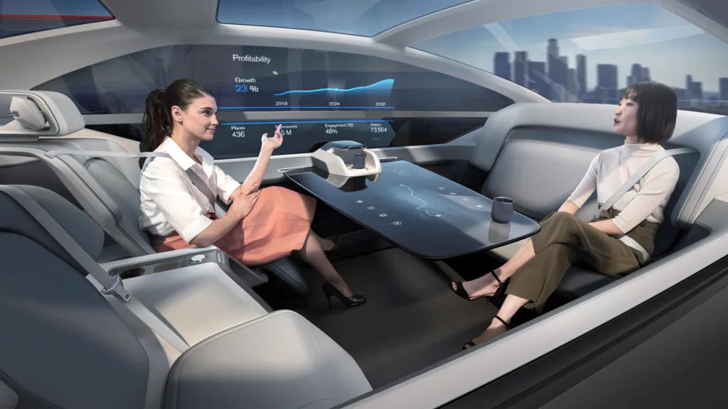 Volvo's new concept car is basically a first-class airplane cabin ...