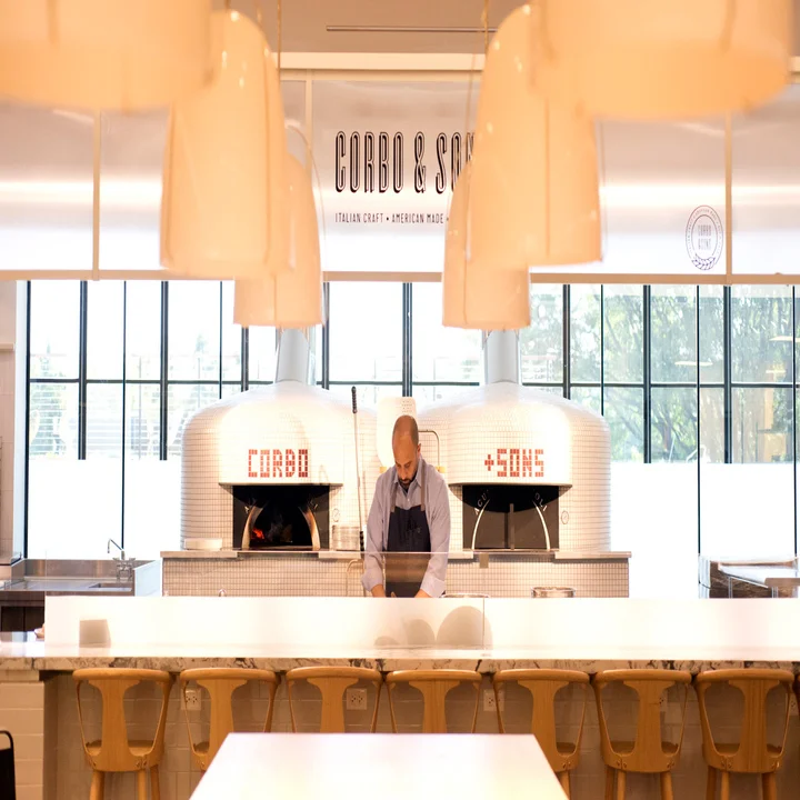 A food hall opens inside the building that birthed the cellphone - Fast ...