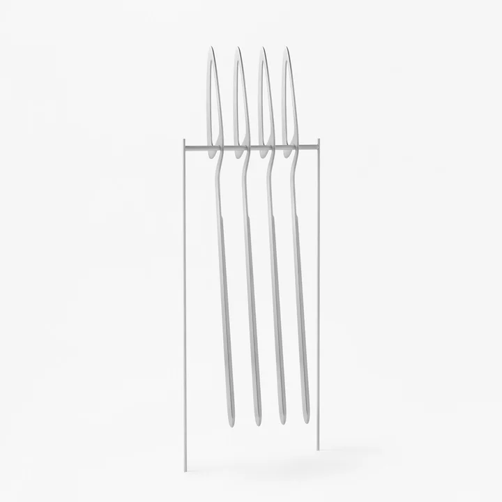 This clever cutlery keeps dirty spoons off clean tables - Fast Company