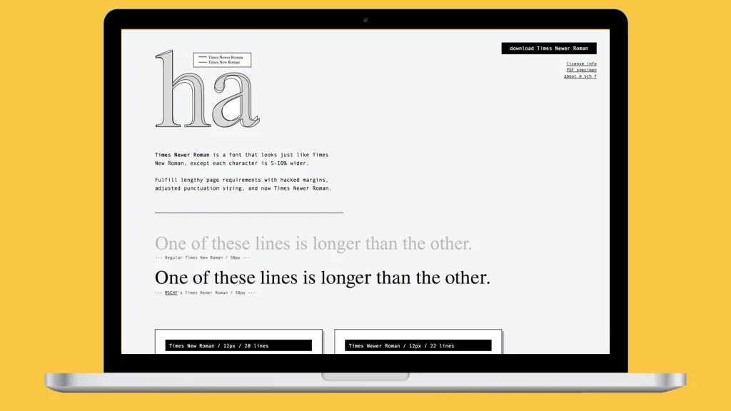 This is the perfect font for people who cheat at school - Fast Company