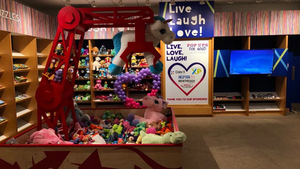 All the toys are free at this pop-up store for homeless kids - Fast Company