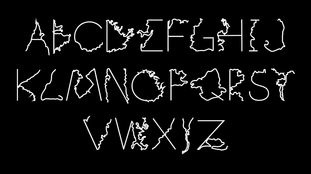 This typeface contains a terrifying warning about climate catastrophe ...