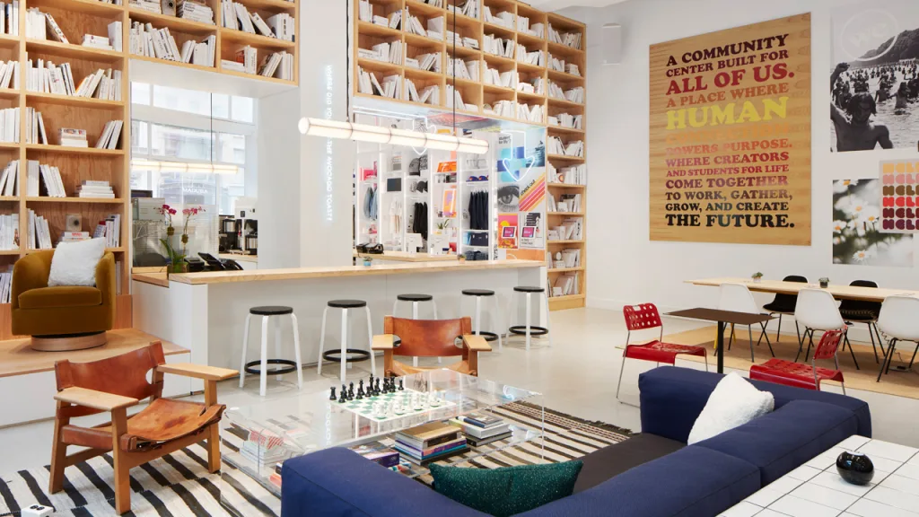 You can rent a desk by the minute at WeWork's first public location ...