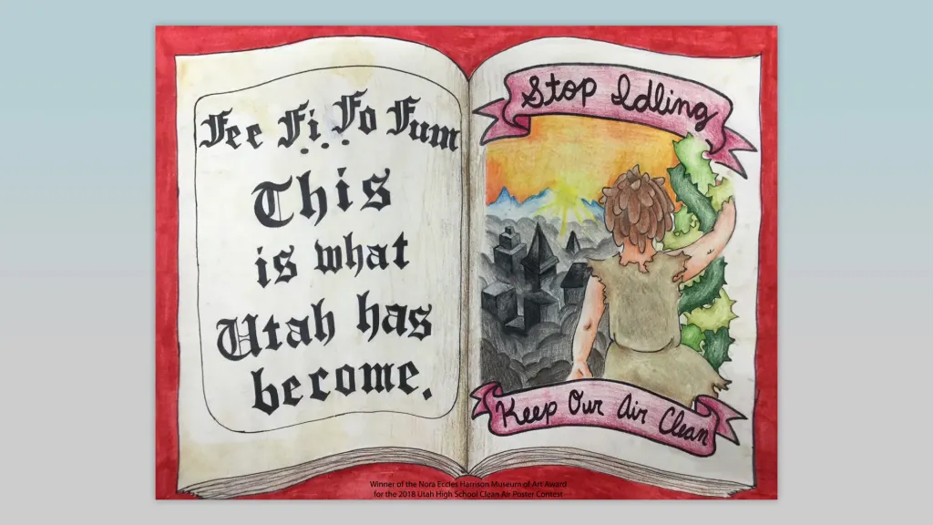 These posters designed by Utah teens demand action on clean air - Fast ...