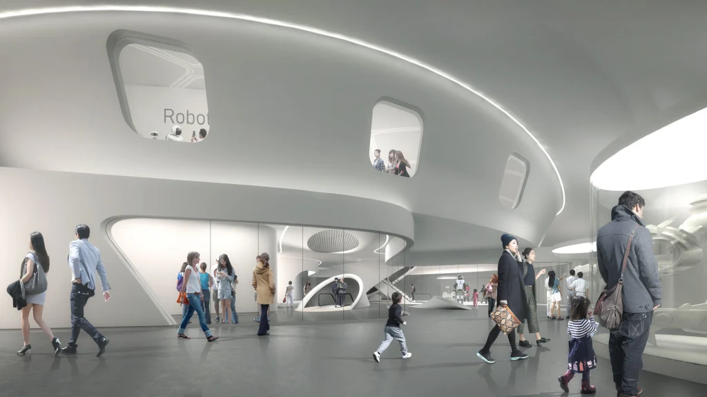 Here is the world's first robotics museum-built by robots, of course ...