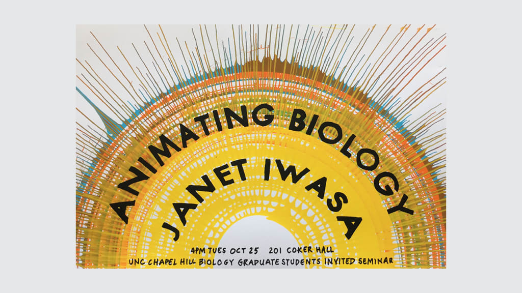 This scientist-designer makes awesome posters for university lectures ...