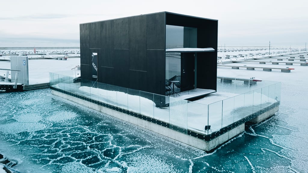 This floating house is climate apocalypse-ready - Fast Company