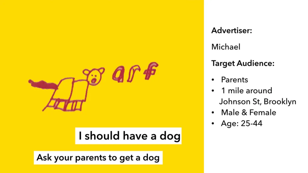 These kids designed their own targeted ads, and they're hilarious ...