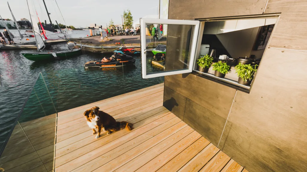 This floating house is climate apocalypse-ready - Fast Company