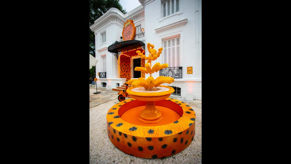 You have to see this Cheetos-themed mansion, a real thing that actually ...