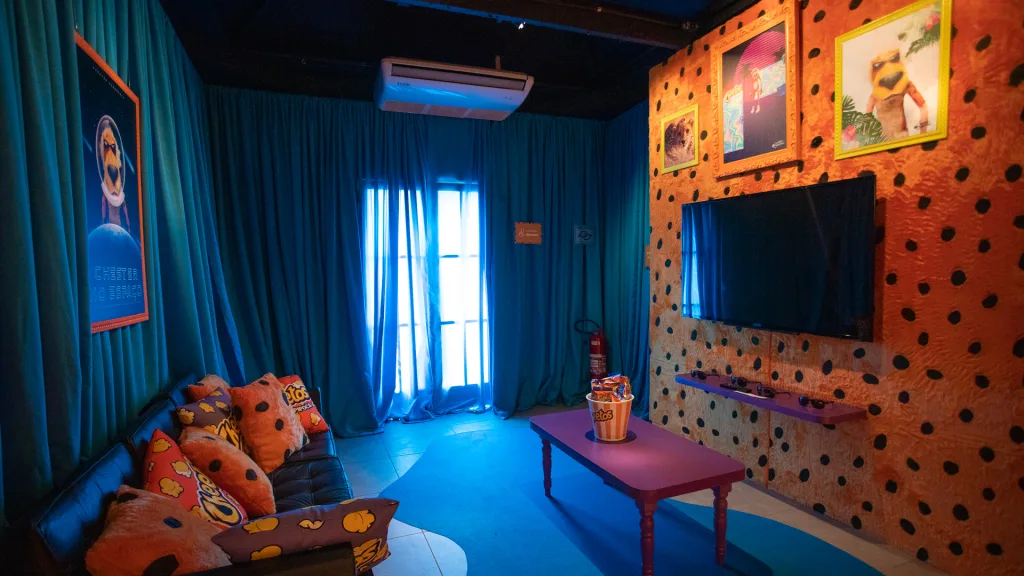 You have to see this Cheetos-themed mansion, a real thing that actually ...