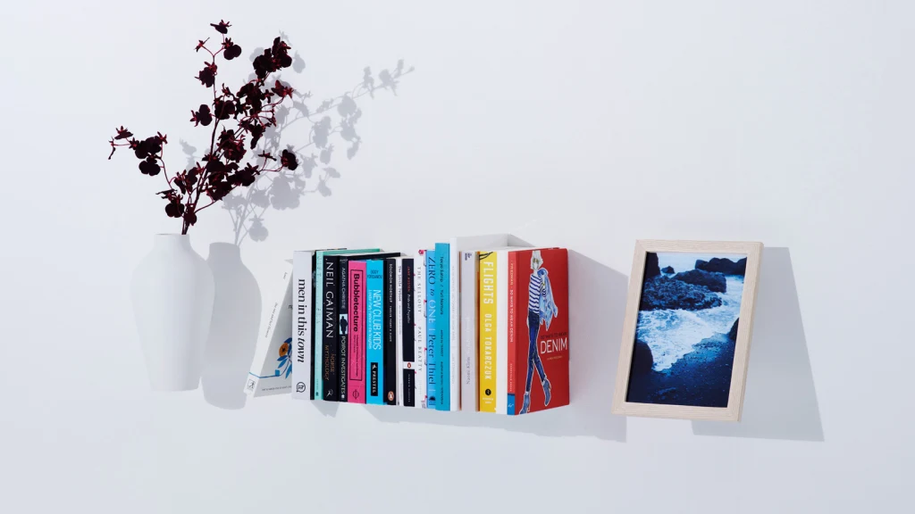 These clever shelves make your books literally float in midair - Fast ...