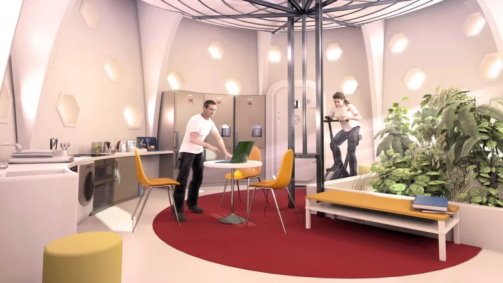 NASA loves this Mars habitat where astronauts live like Marie Kondo ...