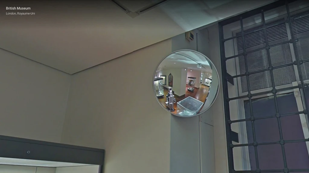 google gravity space mirror