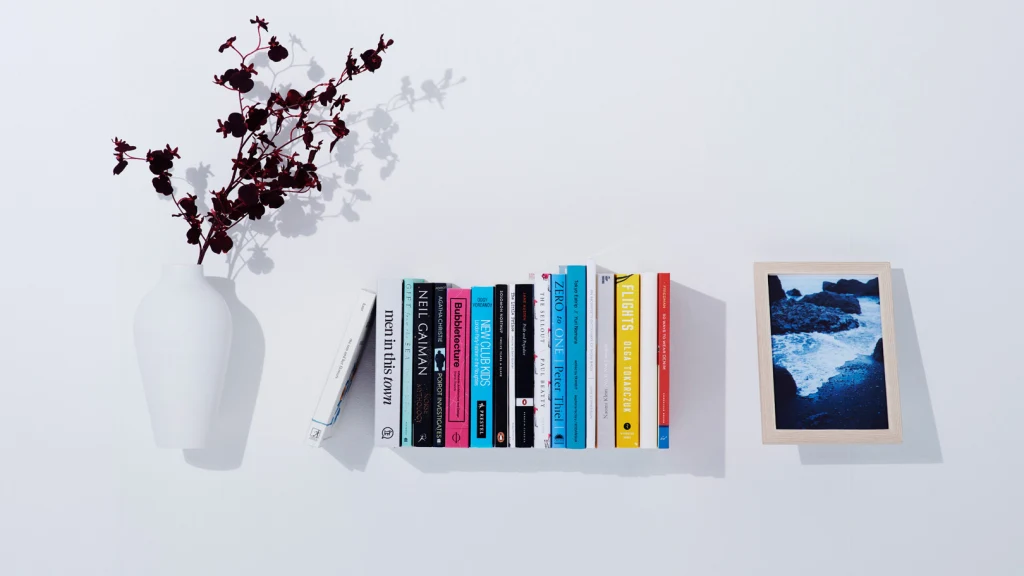 These clever shelves make your books literally float in midair - Fast ...