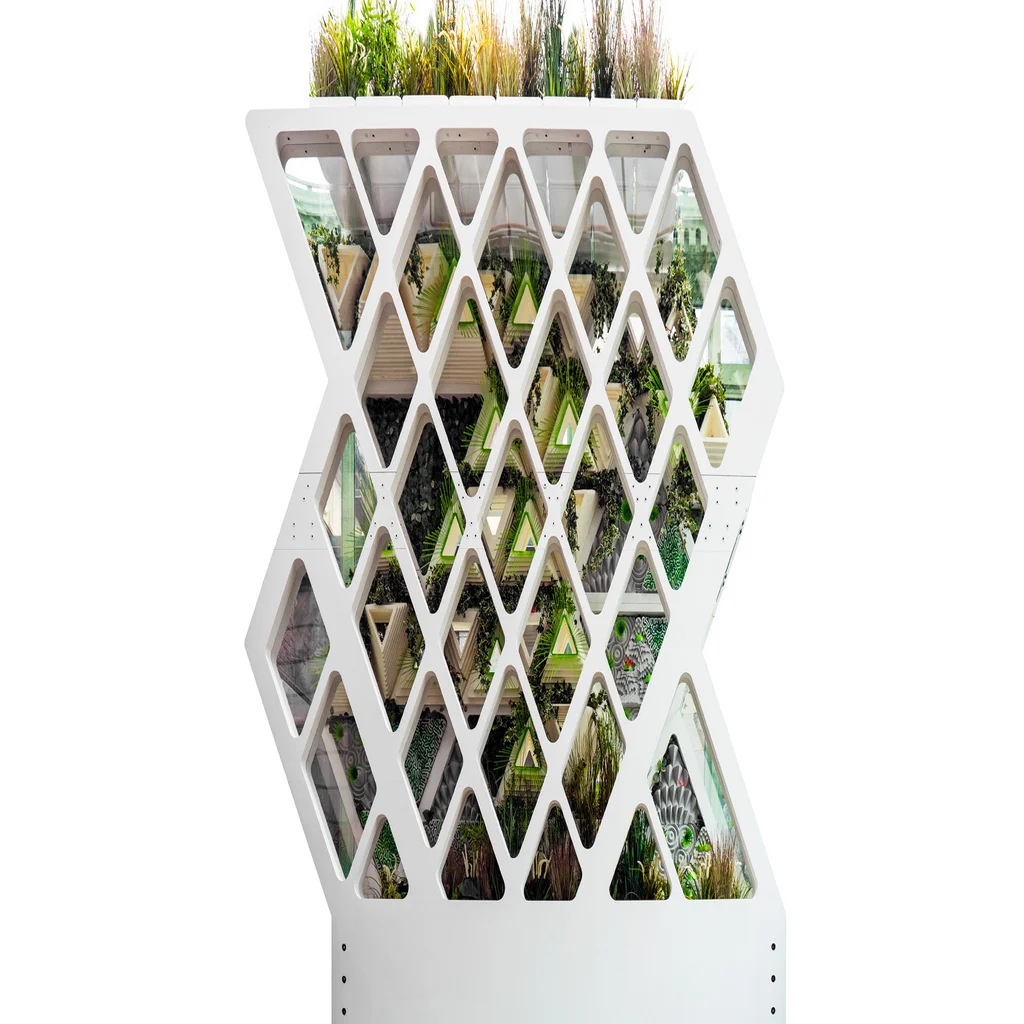 The outside of this new office building will be a giant butterfly ...