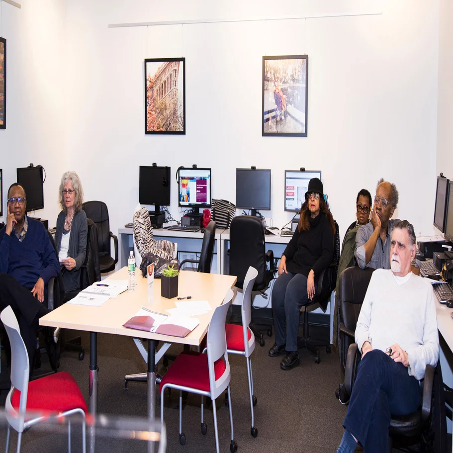 See inside a coworking space for seniors - Fast Company