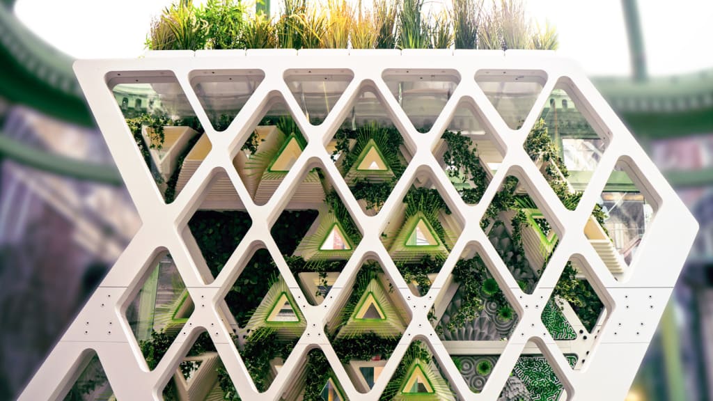 The outside of this new office building will be a giant butterfly ...