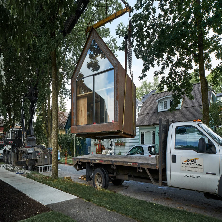 This construction company designed its own trailer for job sites, and ...